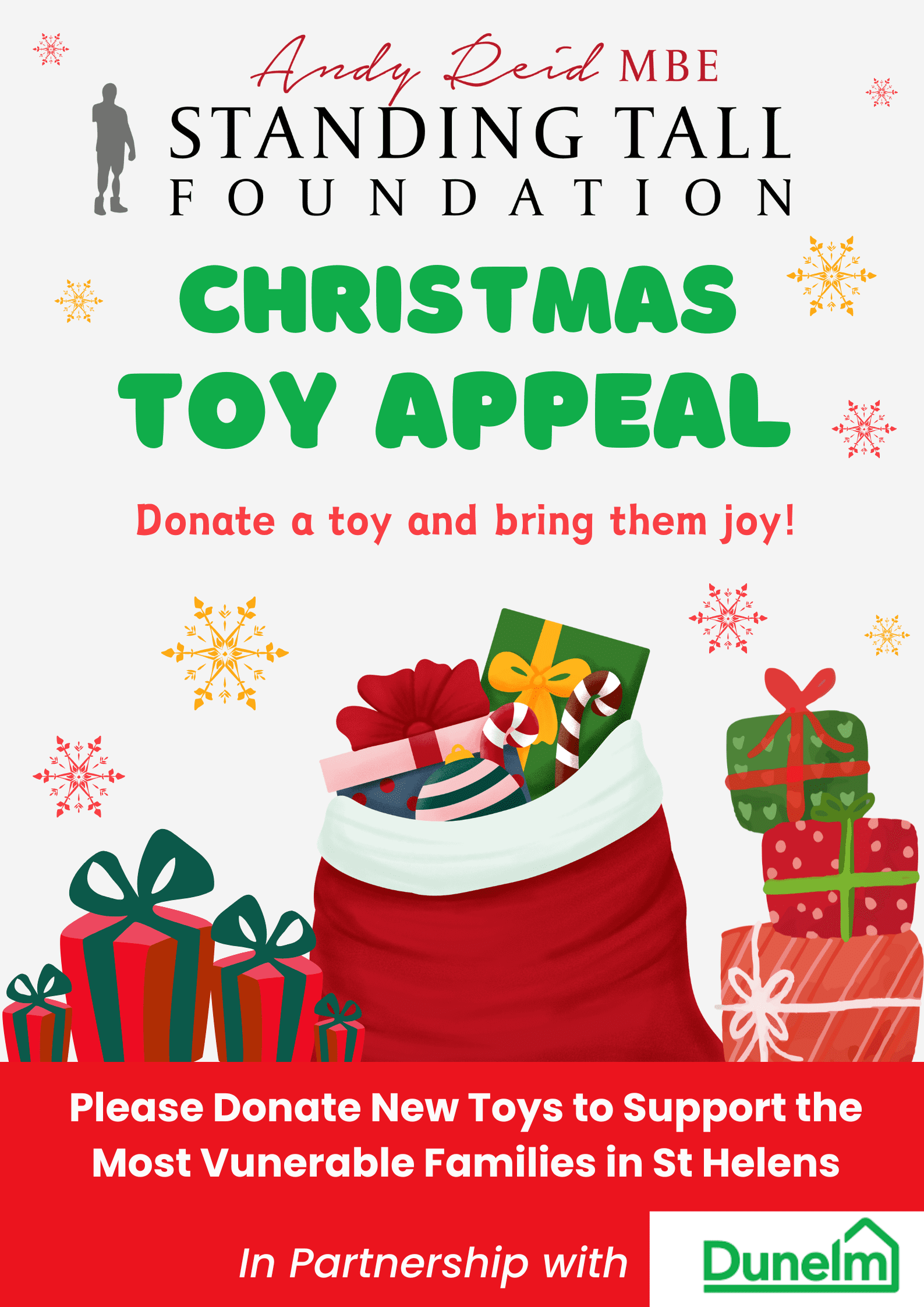 STF XMAS TOY APPEAL! - The Standing Tall Foundation